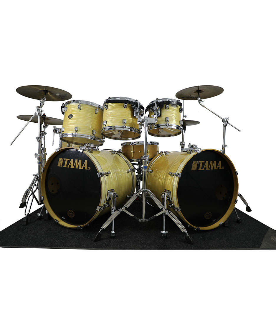 Tama SCB White Silk 7pc Drumkit | Backline Rental, Student Rental ...